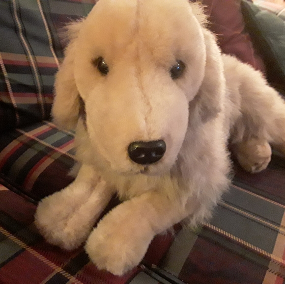 unbranded | Toys | Lab Blonde Puppy Dog Realistic Plush Stuffed Toy ...
